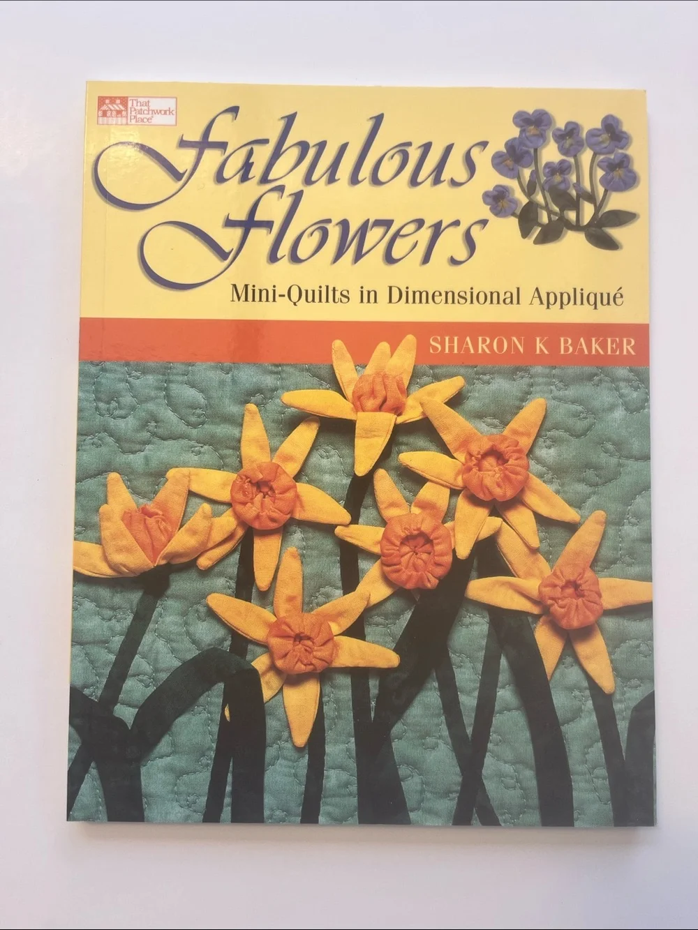 Other | Fabulous Flowers Book Dimensional Applique Quilt Quilting ...